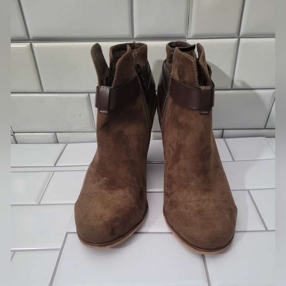 Limelight | Shoes | Limelight Jena Ladies Brown Faux Suede Ankle Boot ...